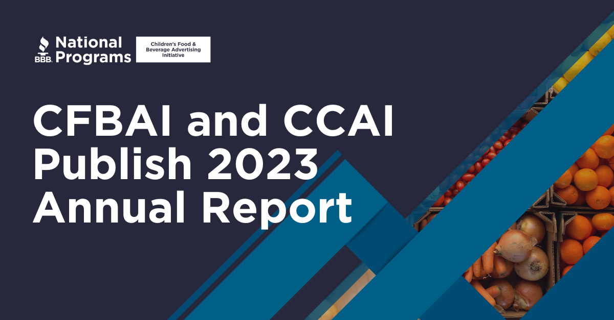 CFBAI and CCAI Publish the 2023 Annual Report - BBB National Programs